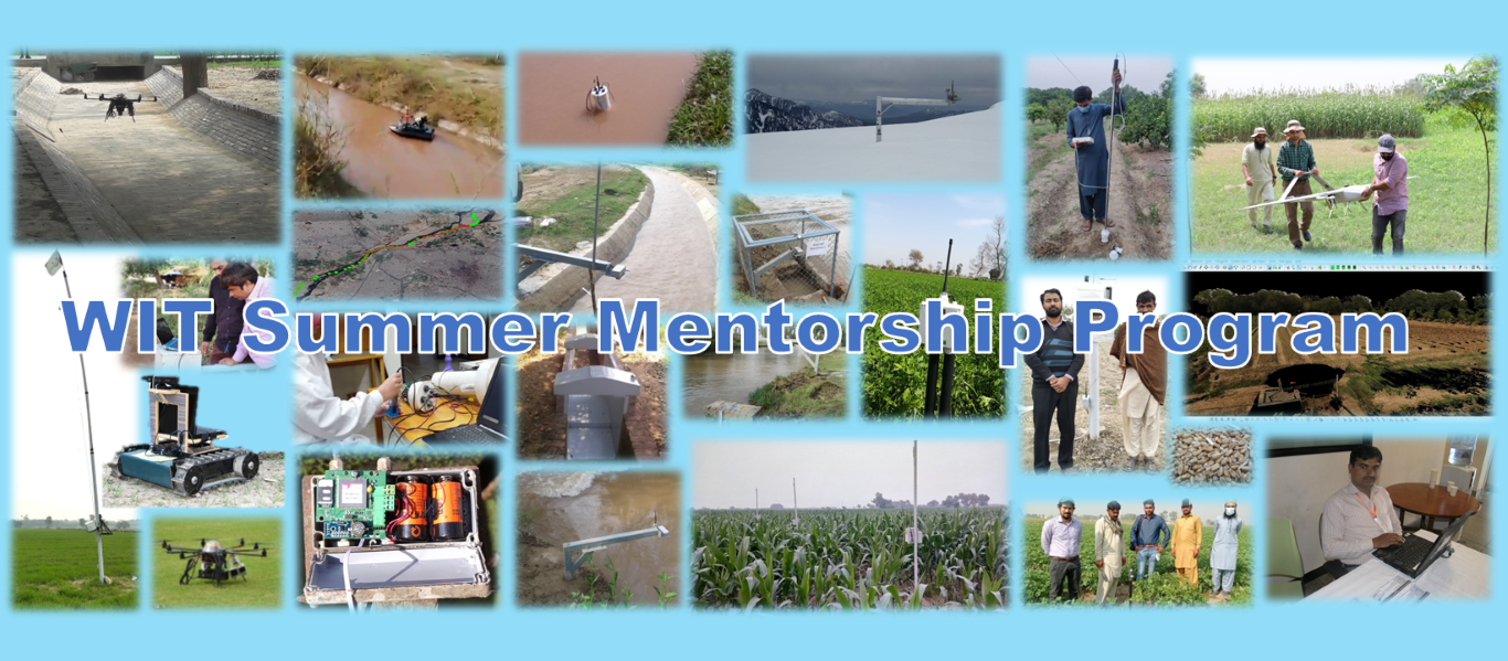 WIT Summer Mentorship Program 2023 | Center of Water Informatics and Technology
